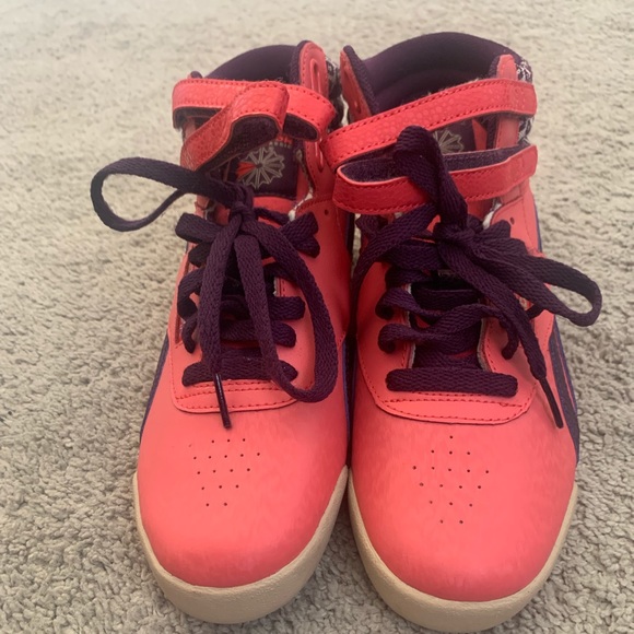 Reebok | Shoes | Redbox Classic Freestyle Hi Hightop Sneaker | Poshmark